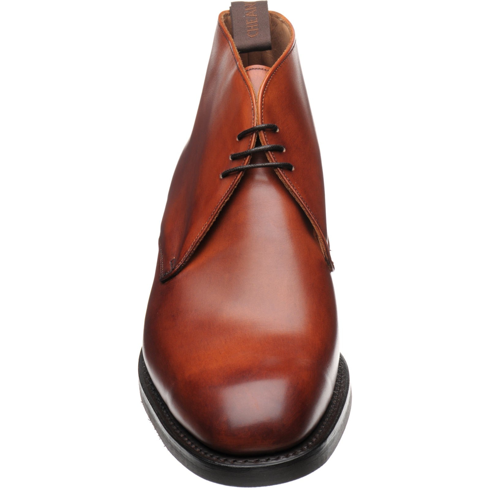 Cheaney Jackie III Rubber mens rubber-soled Chukka boots in dark leaf ...