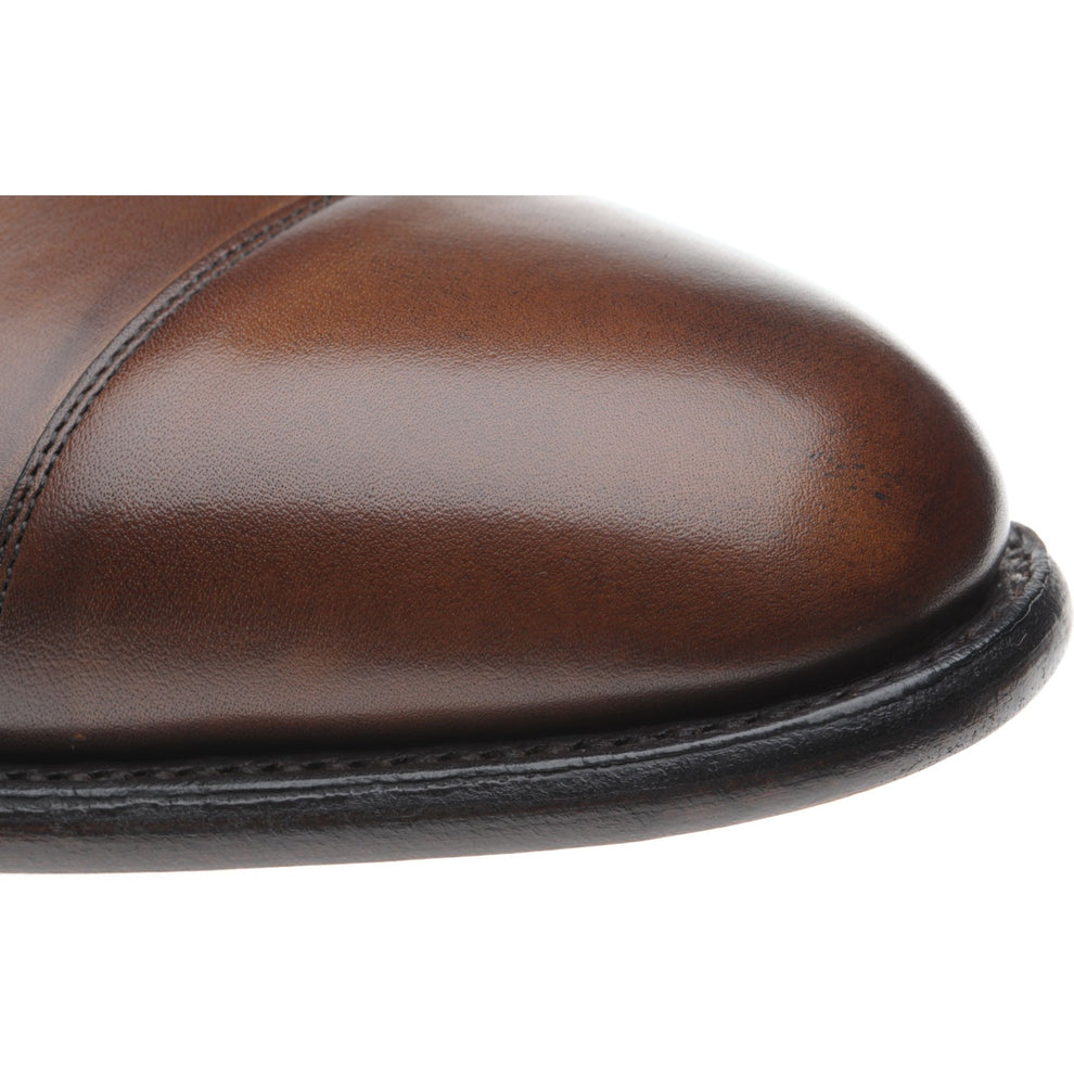 Herring Attlee mens double monk shoes in mahogany calf – Herring Shoes
