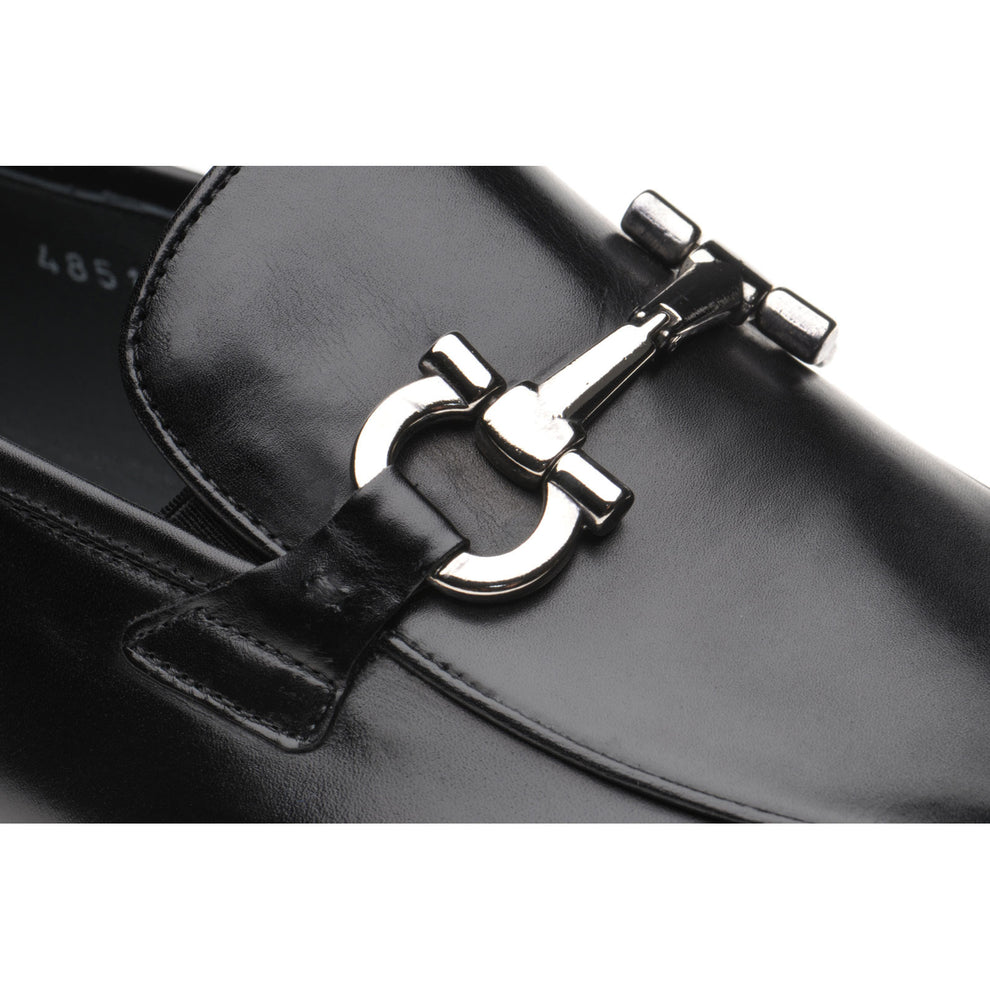 Herring Dillon mens loafers in black calf – Herring Shoes