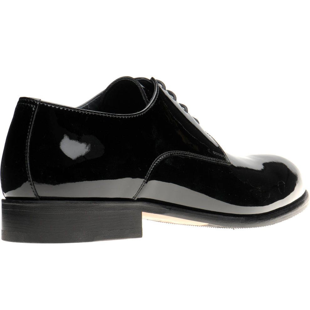 Herring Lagonda mens hybrid-soled Derby shoes in black patent – Herring ...