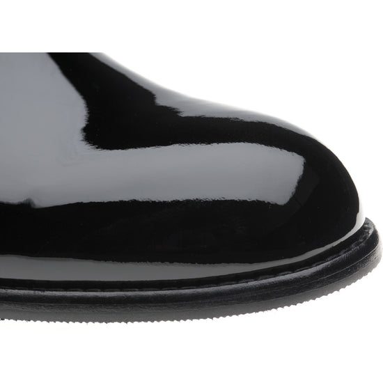 Herring Lagonda mens hybrid-soled Derby shoes in black patent – Herring ...