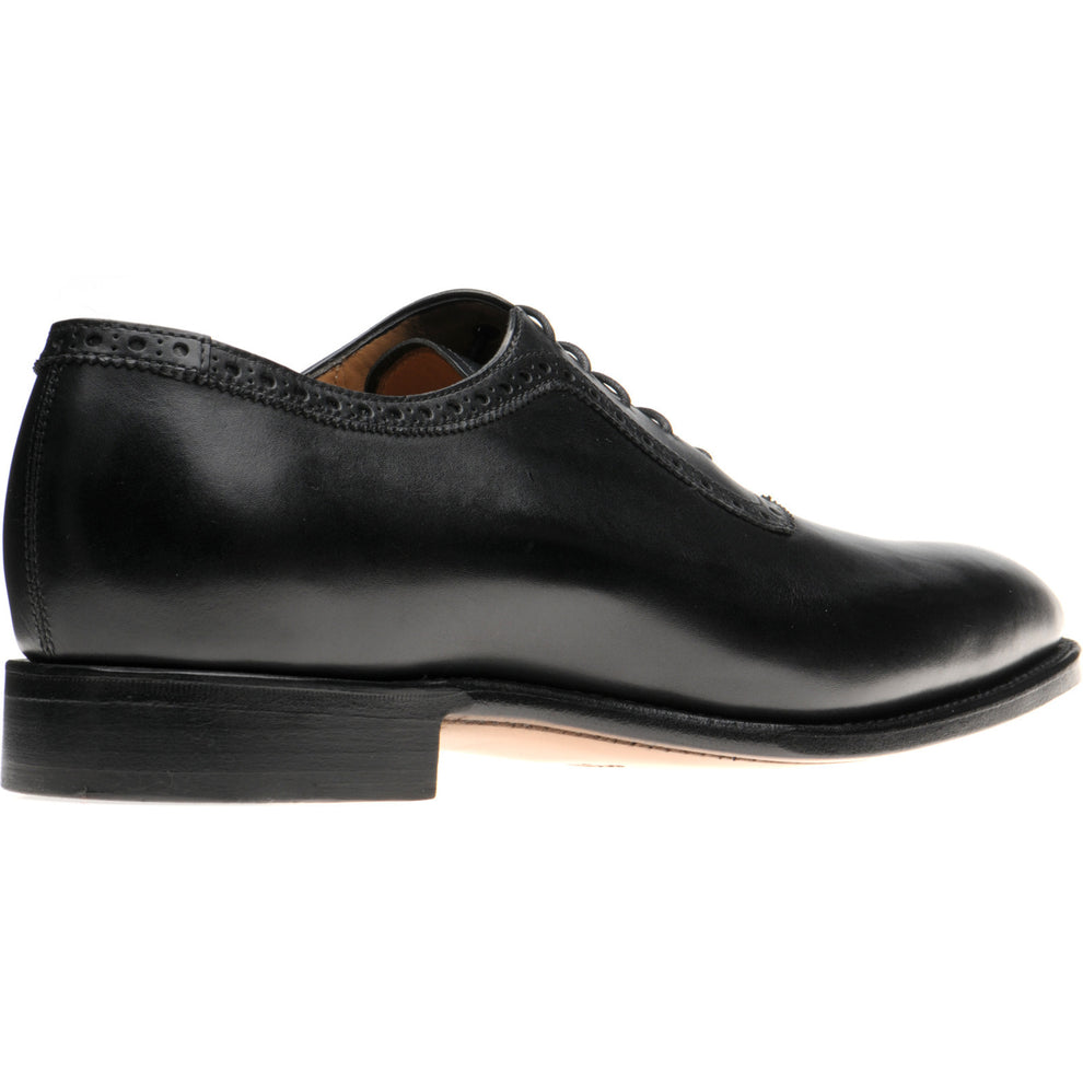 Herring Ruskin mens Oxfords in black calf – Herring Shoes