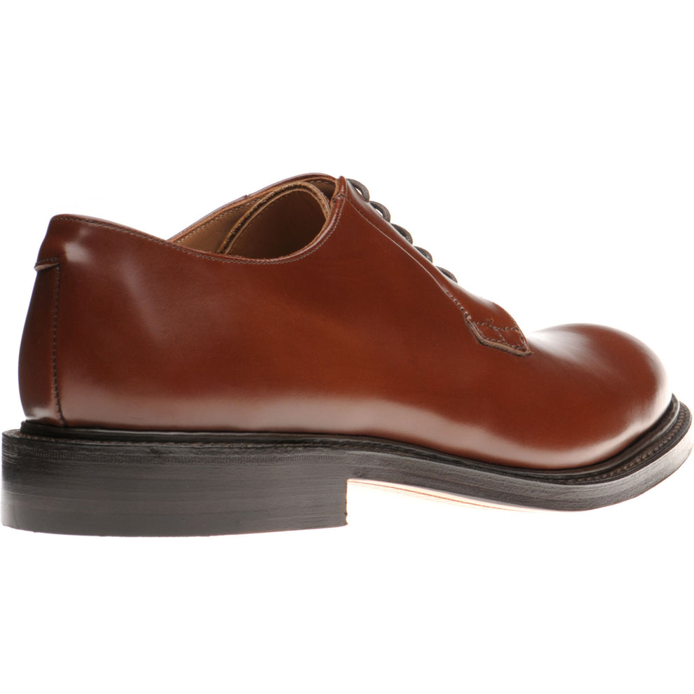 Herring Slaney mens Derby shoes in santalum brown polished – Herring Shoes