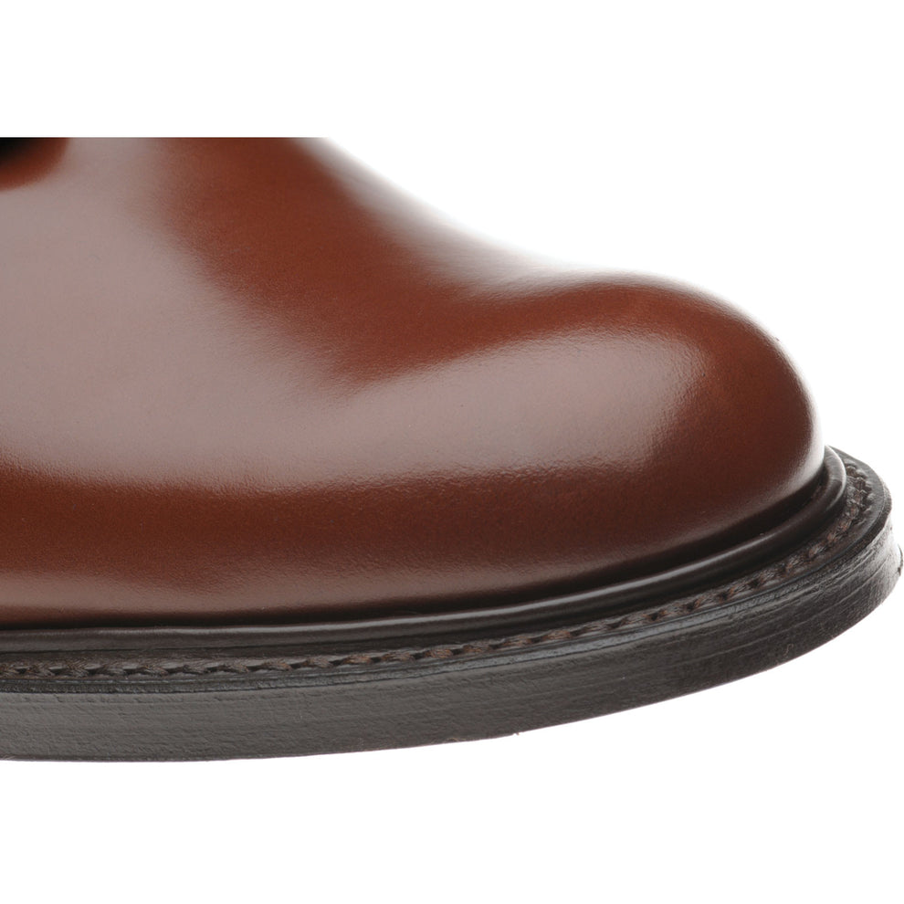 Herring Slaney mens Derby shoes in santalum brown polished – Herring Shoes