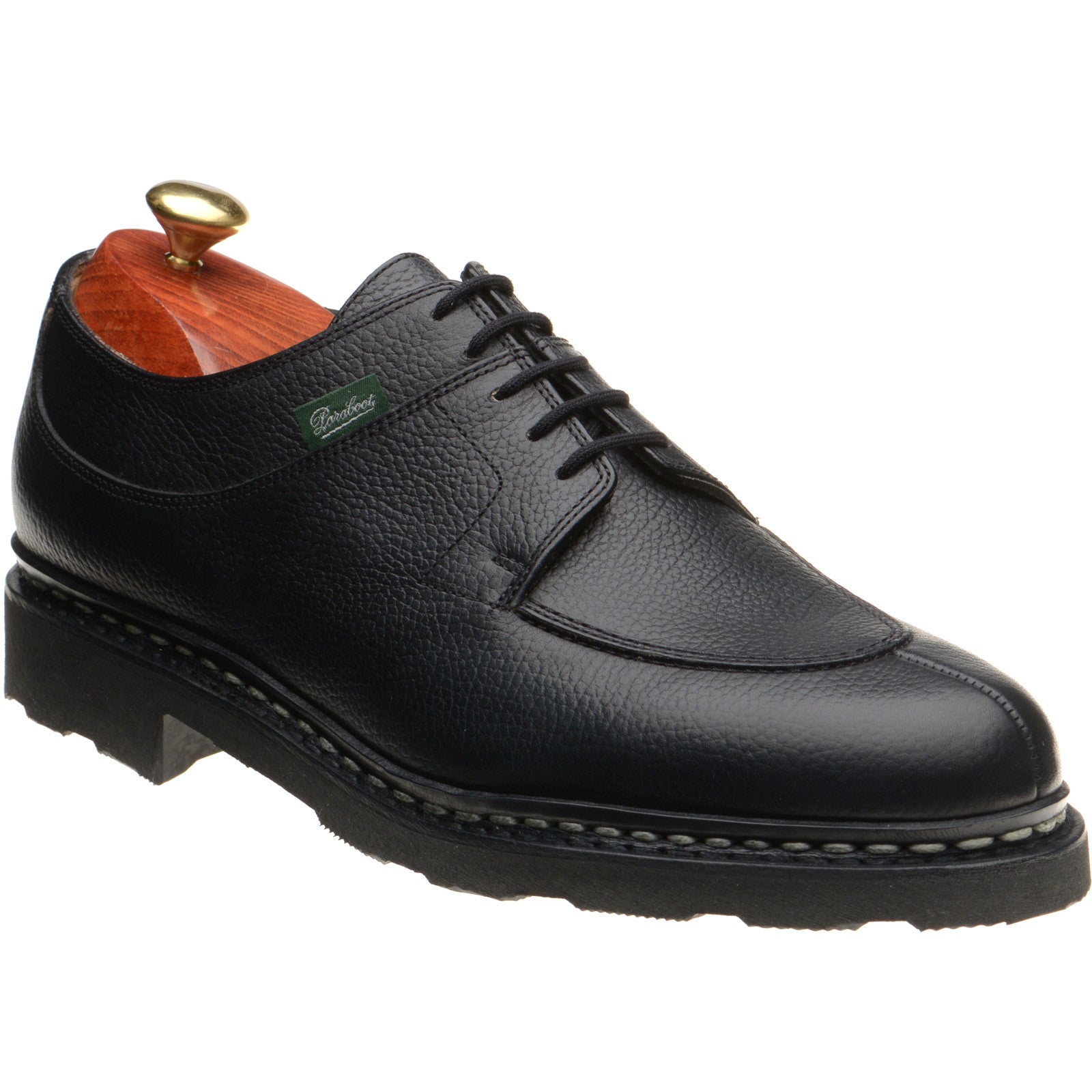 Paraboot Avignon mens rubber-soled Derby shoes in griff noire – Herring ...