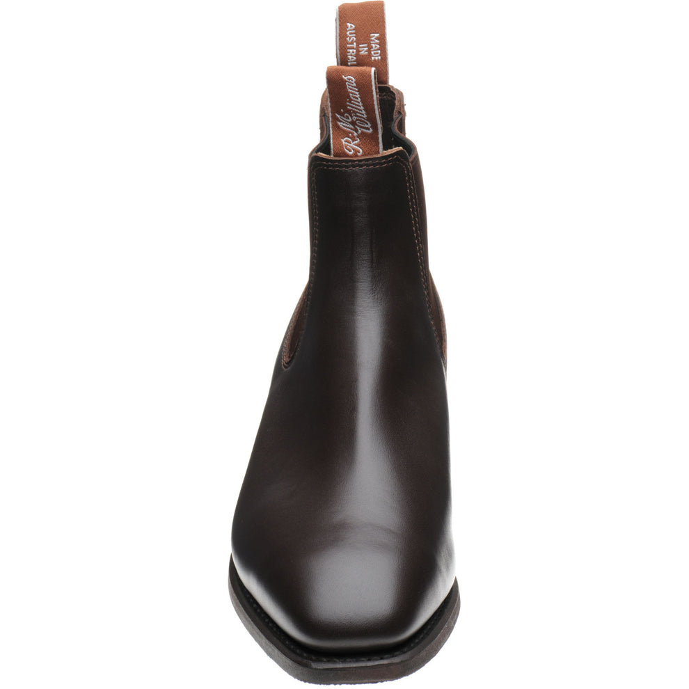 RM Williams Comfort Craftsman mens rubber-soled Chelsea boots in chest ...