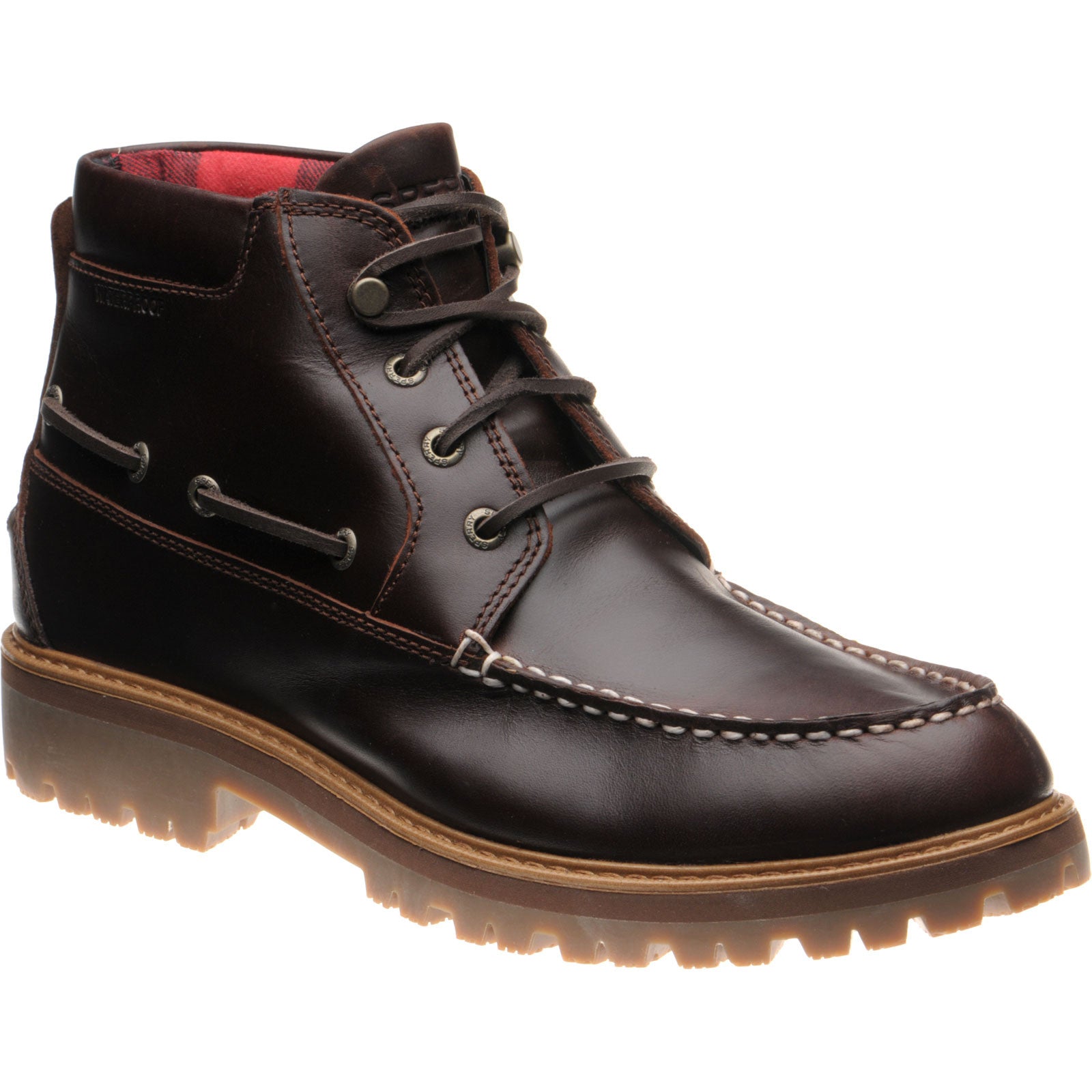 Sperry AO Lug mens rubber-soled Chukka boots in amaretto (second ...